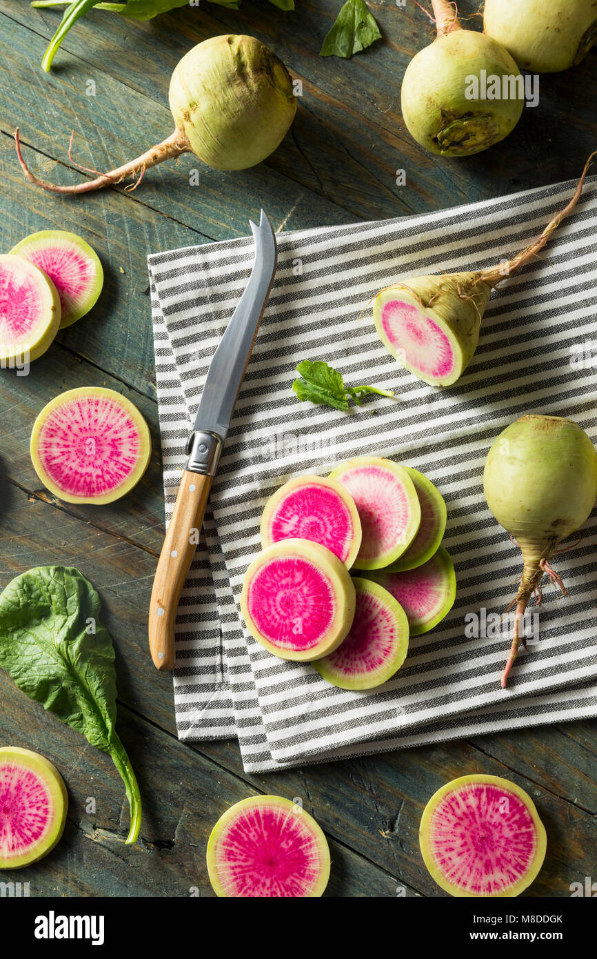 Watermelon radish hi-res stock photography and images - Alamy