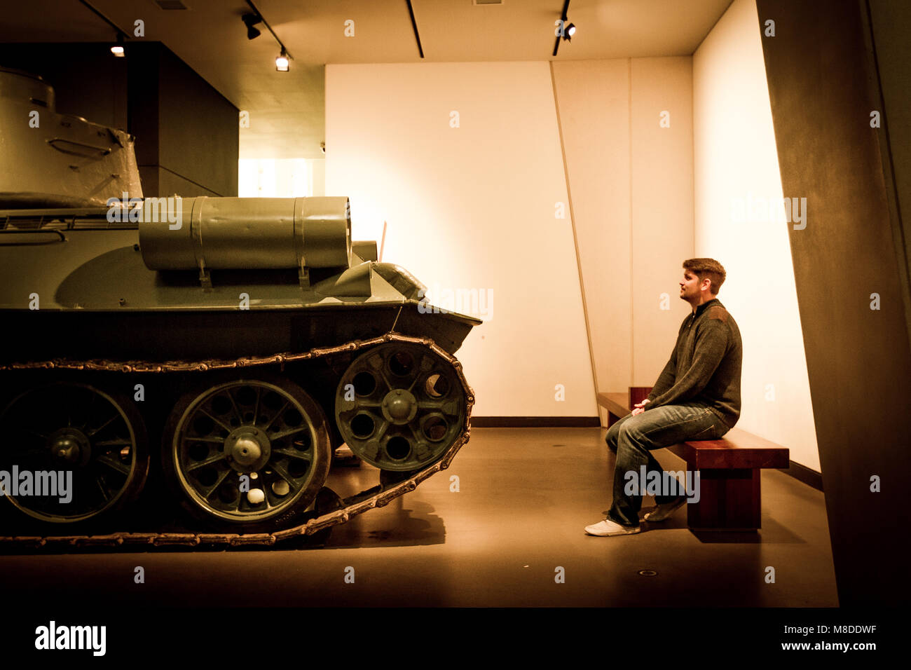 Russian WW2 T-34 medium tank, crew of 5, powered by 12-cylinder diesel ...