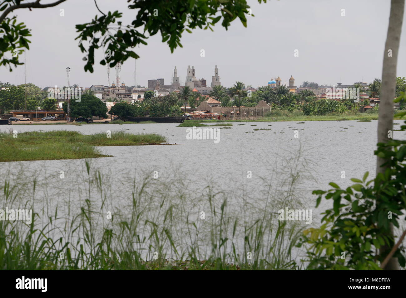Lake Nokoue in Benin Stock Photo - Alamy