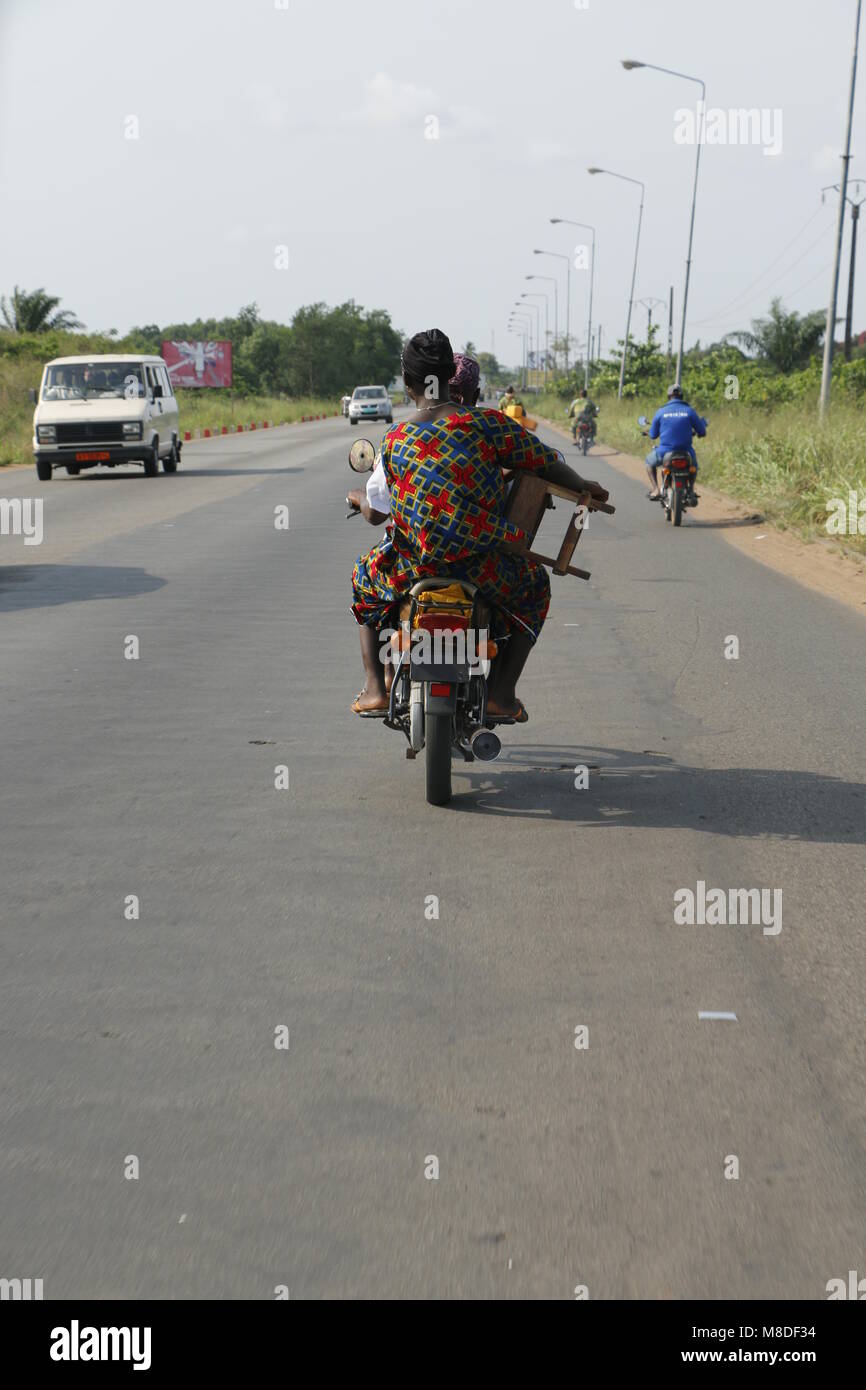 Overloaded bike africa hi-res stock photography and images - Alamy