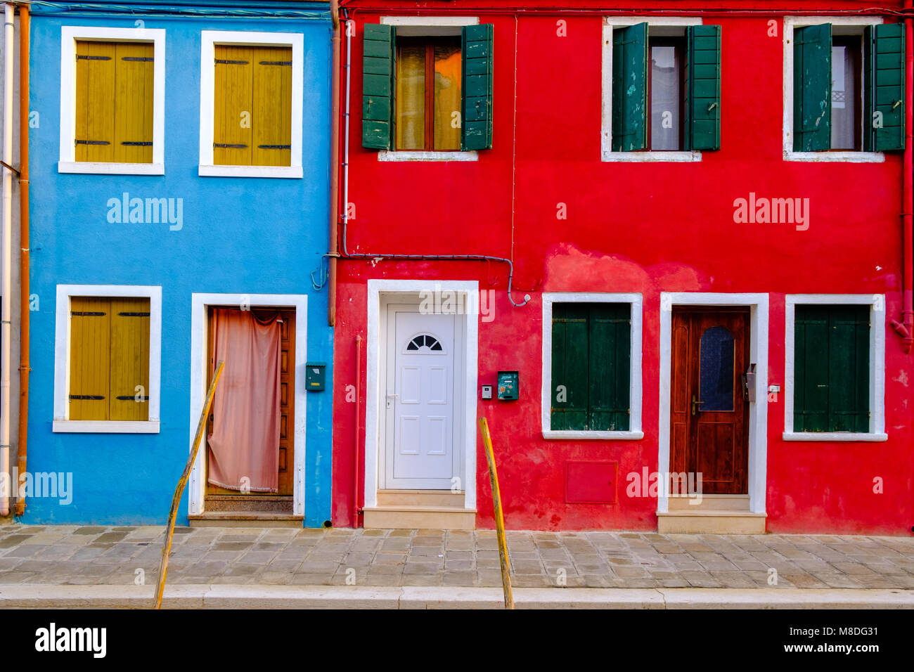 Beautiful Colours Of Burano Island High Resolution Stock Photography ...