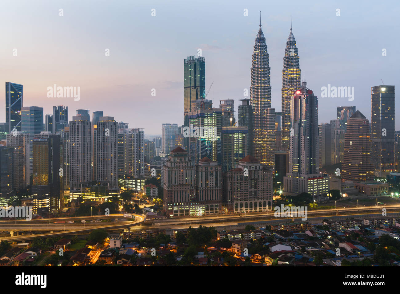 Kuala lumpur traffic petronas hi-res stock photography and images - Alamy
