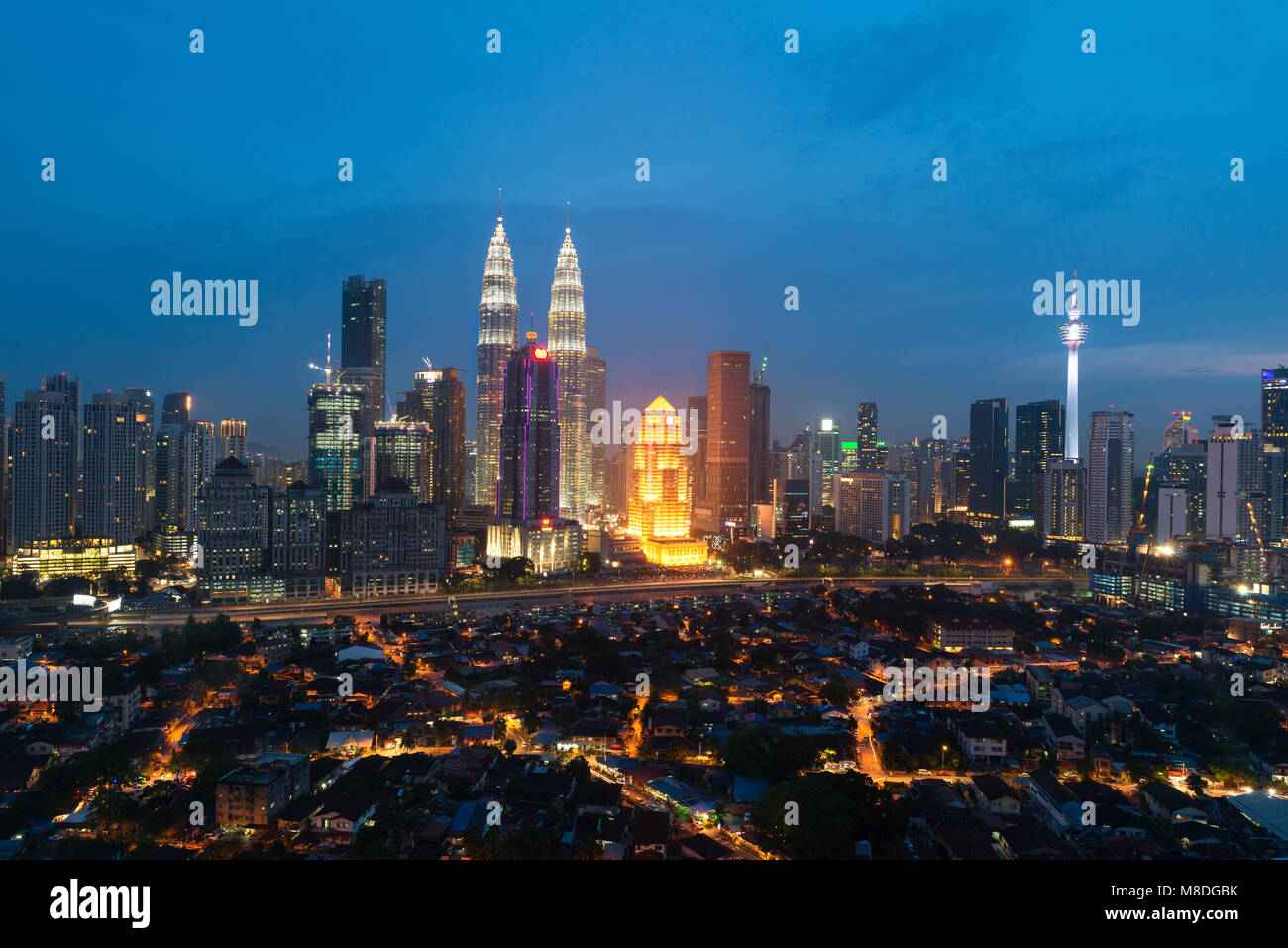 Kuala lumpur at night hi-res stock photography and images - Alamy