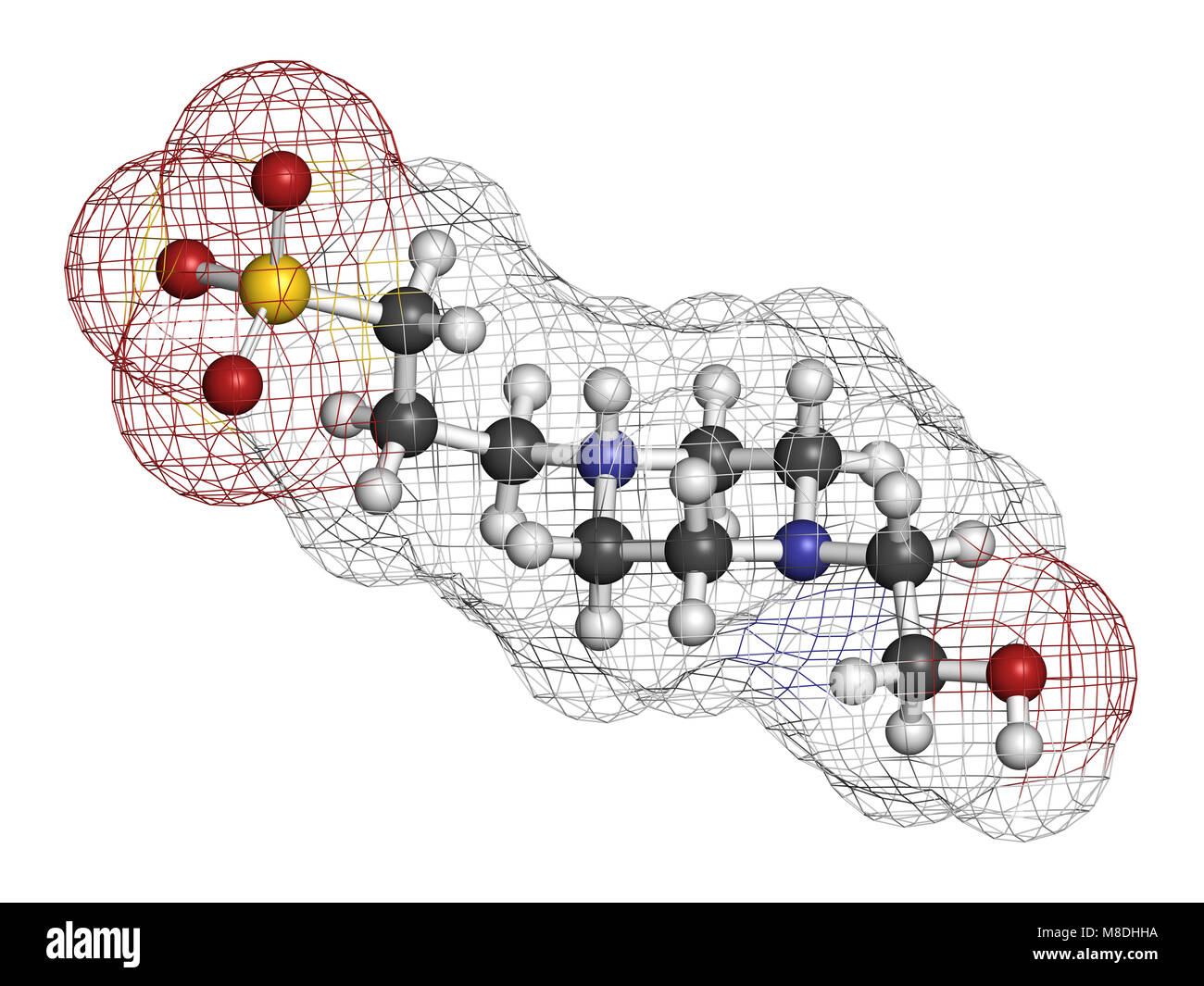 Hepps Buffering Agent Molecule High Resolution Stock Photography and ...