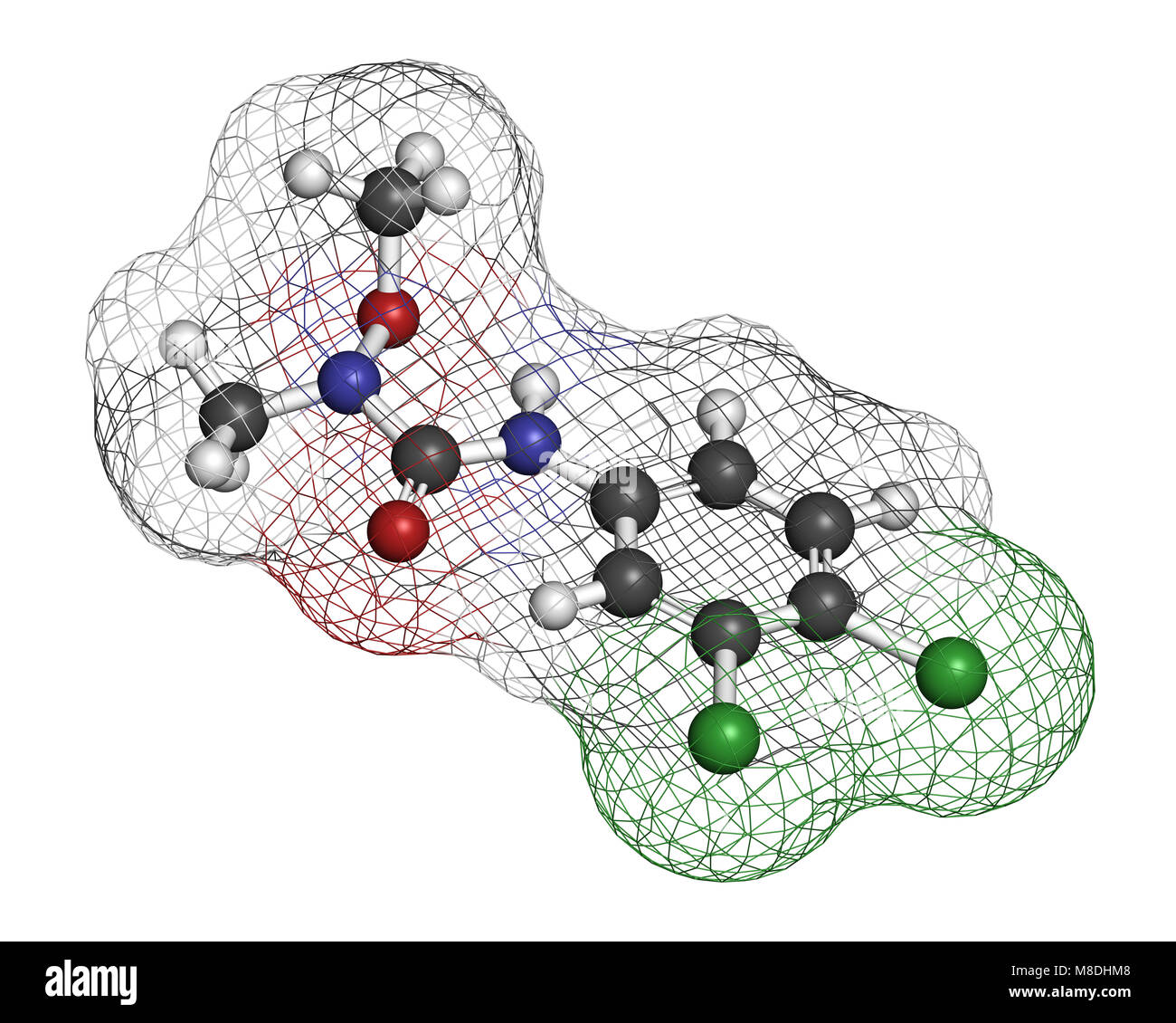 Linuron herbicide molecule hi-res stock photography and images - Alamy