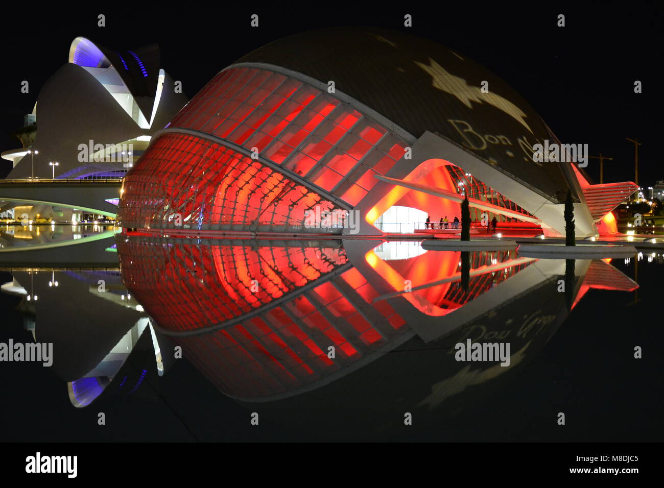 The Hemisferic, Valencia Stock Photo - Alamy