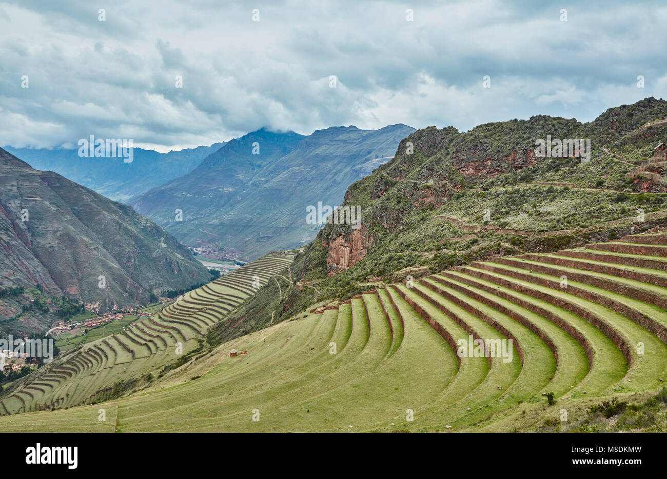Green terraced fields hi-res stock photography and images - Alamy