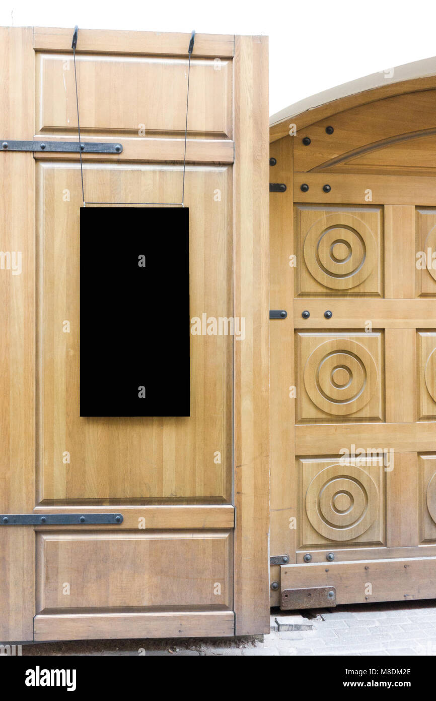 Mock up. Billboard banner, store showcase window, signage mock up ...