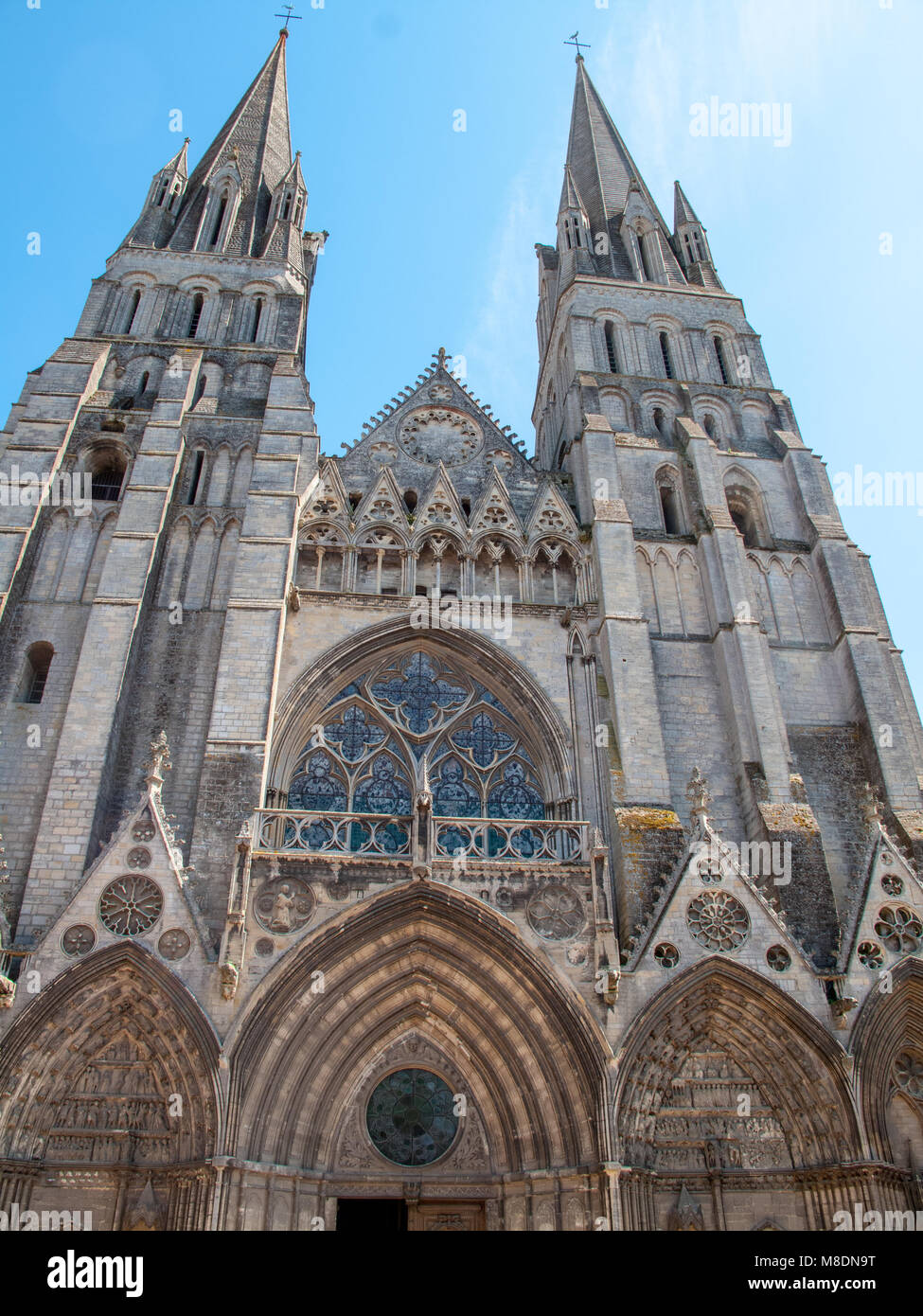 Caen Cathedral Stock Photo - Alamy