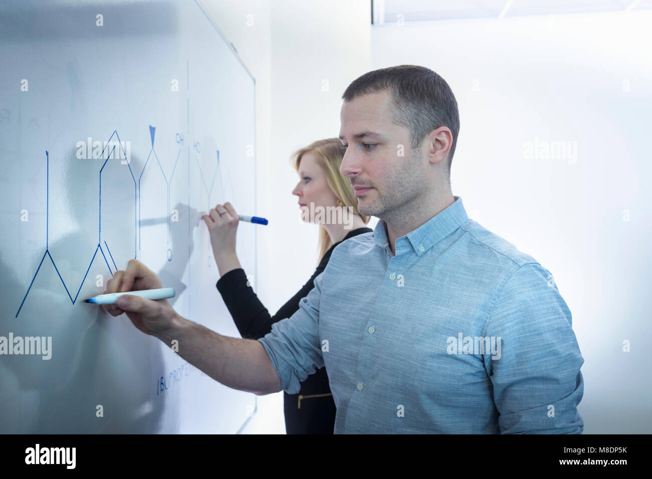 Drawing diagram board hi-res stock photography and images - Alamy