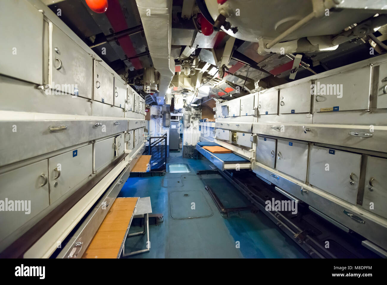 Submarine Interior Quarters