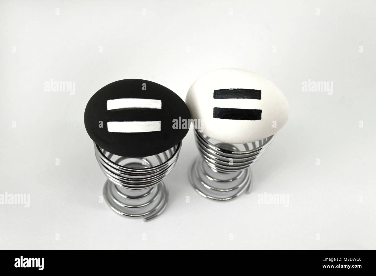 Easter Eggs painted for the elimination of Racial Discrimination Day ...