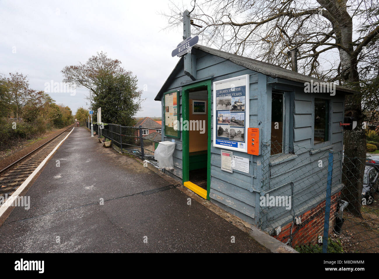 Bures railway station is on the Gainsborough Line, a branch off the ...
