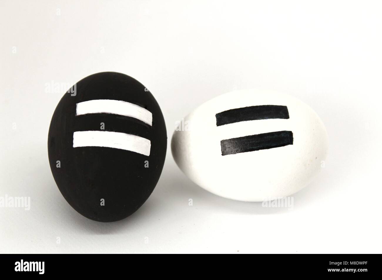 Easter Eggs painted for the elimination of Racial Discrimination Day ...