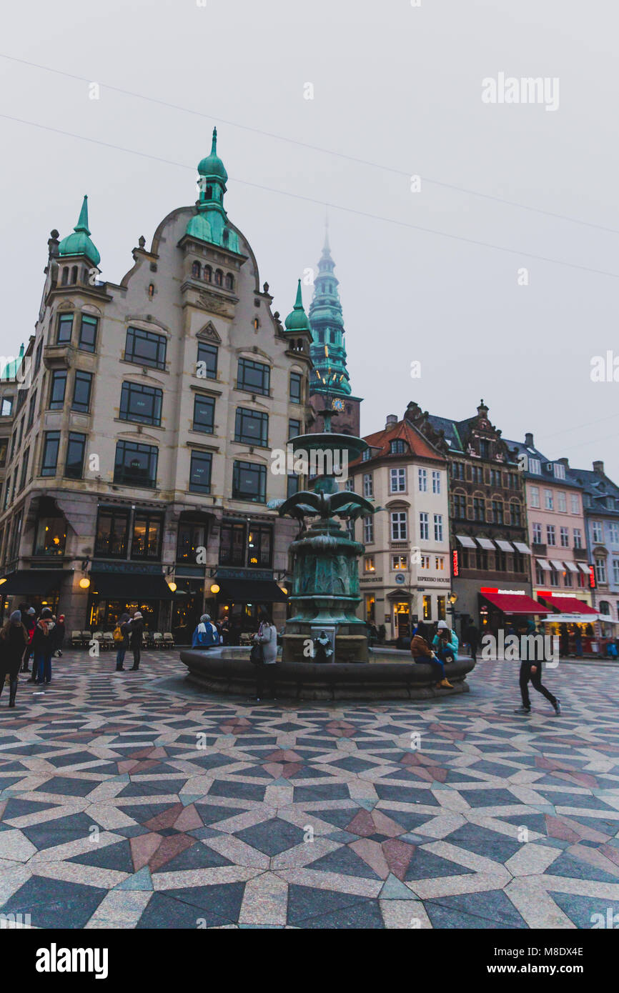 COPENHAGEN, DENMARK - March 11th, 2018: Architecture and details of ...