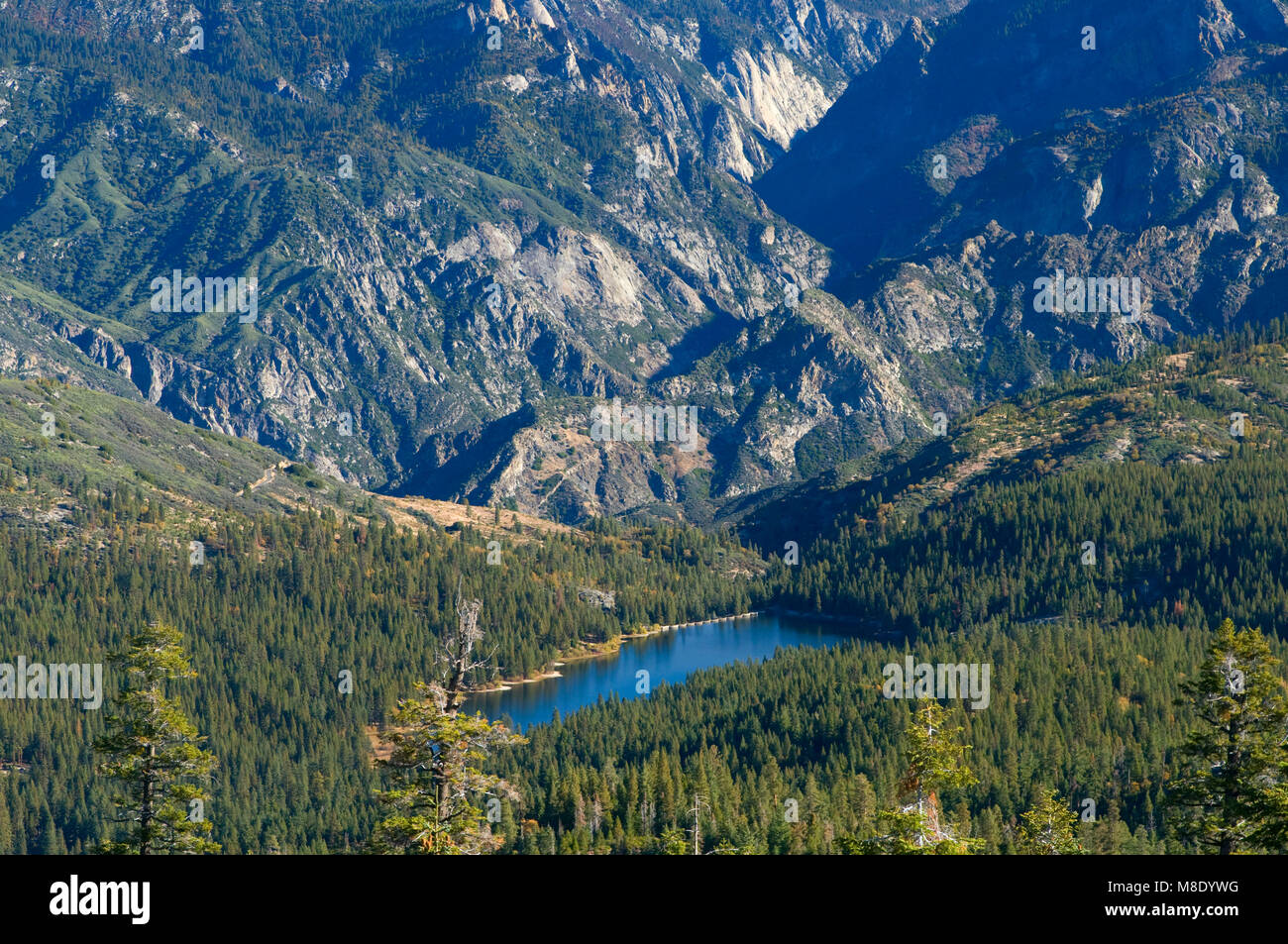 Panoramic Point view to Hume Lake and Kings Canyon, Kings Canyon ...