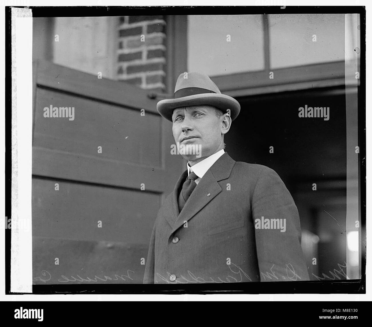 Portrait of Major D.M. Randall, a military figure awarded the Medal of ...