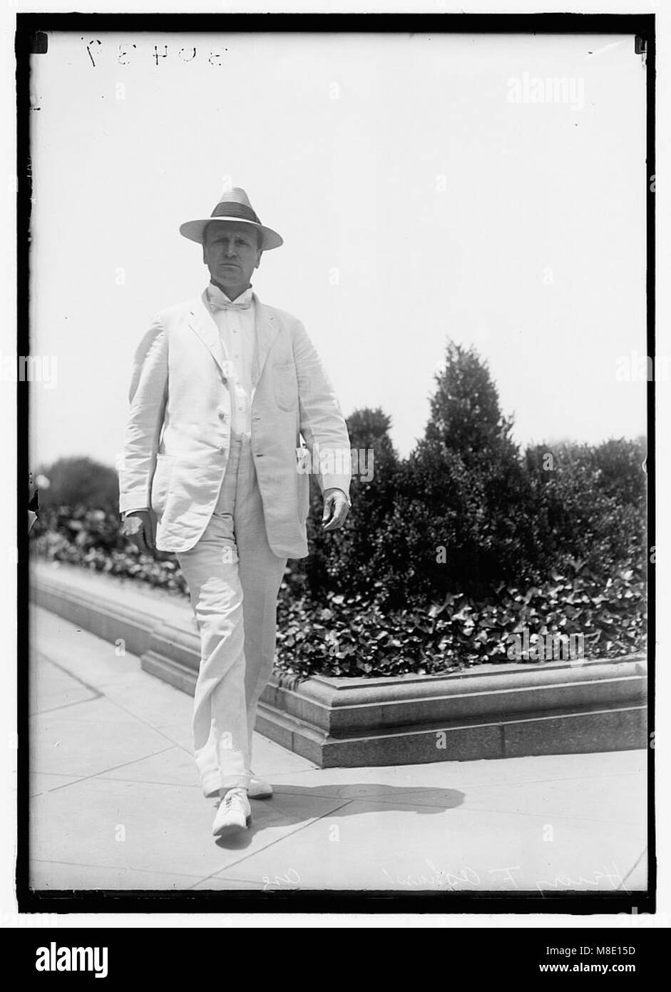 This photograph features Henry F. Ashurst, a political figure and U.S ...