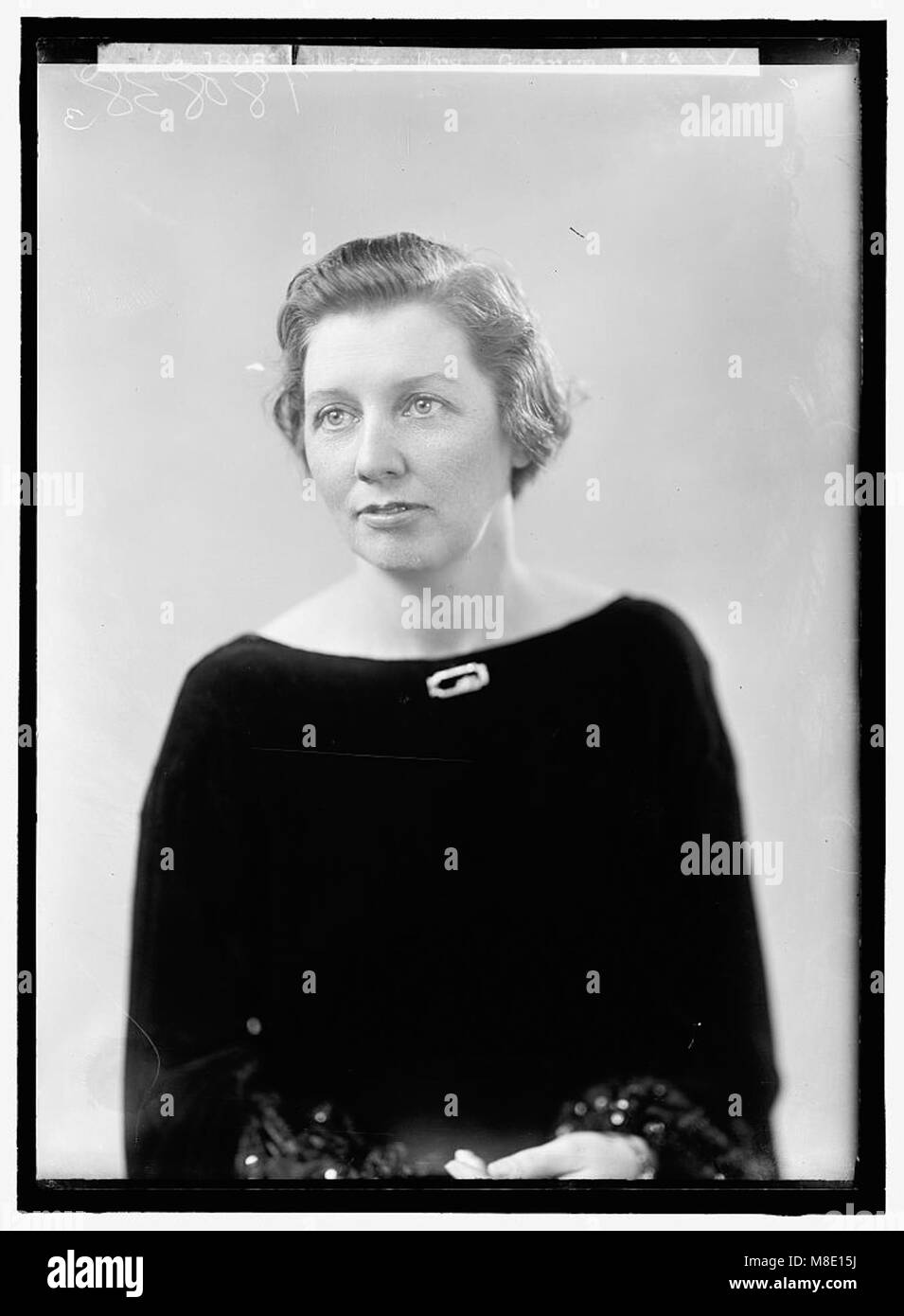 A portrait of Mrs. George Marx, offering a glimpse into the personal ...