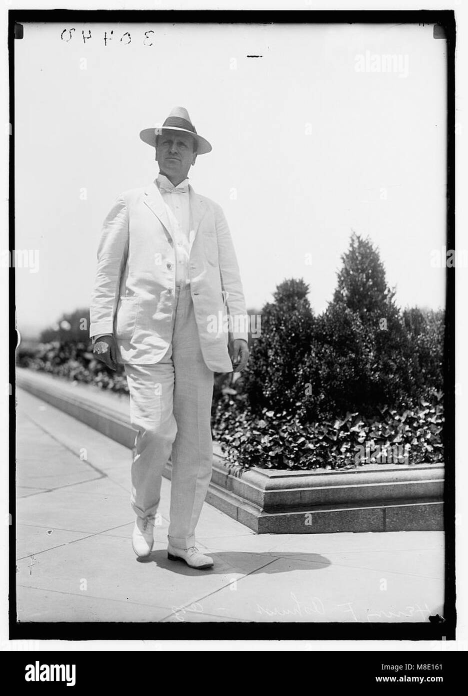 A portrait of Henry F. Ashurst, an American politician known for his ...