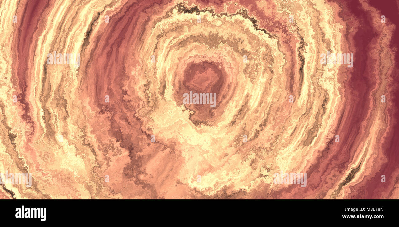 Red Agate Mineral Texture. Stripe Circles Stone Pattern Surface ...