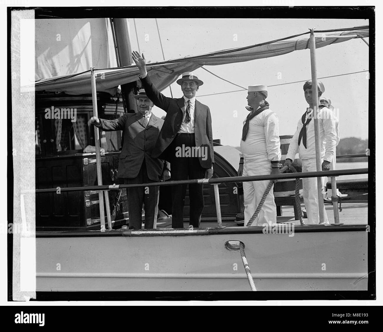 Attorney General Stone and Secretary Wilbur are pictured together in ...