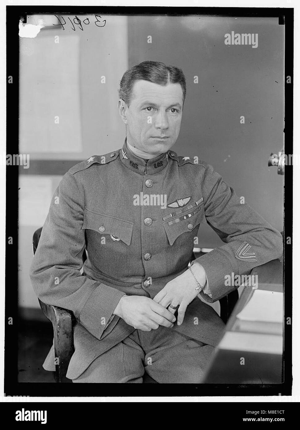 MITCHELL, WILLIAM. CAPT., U.S.A. AVIATOR. AS BRIG. GEN., U.S.A ...
