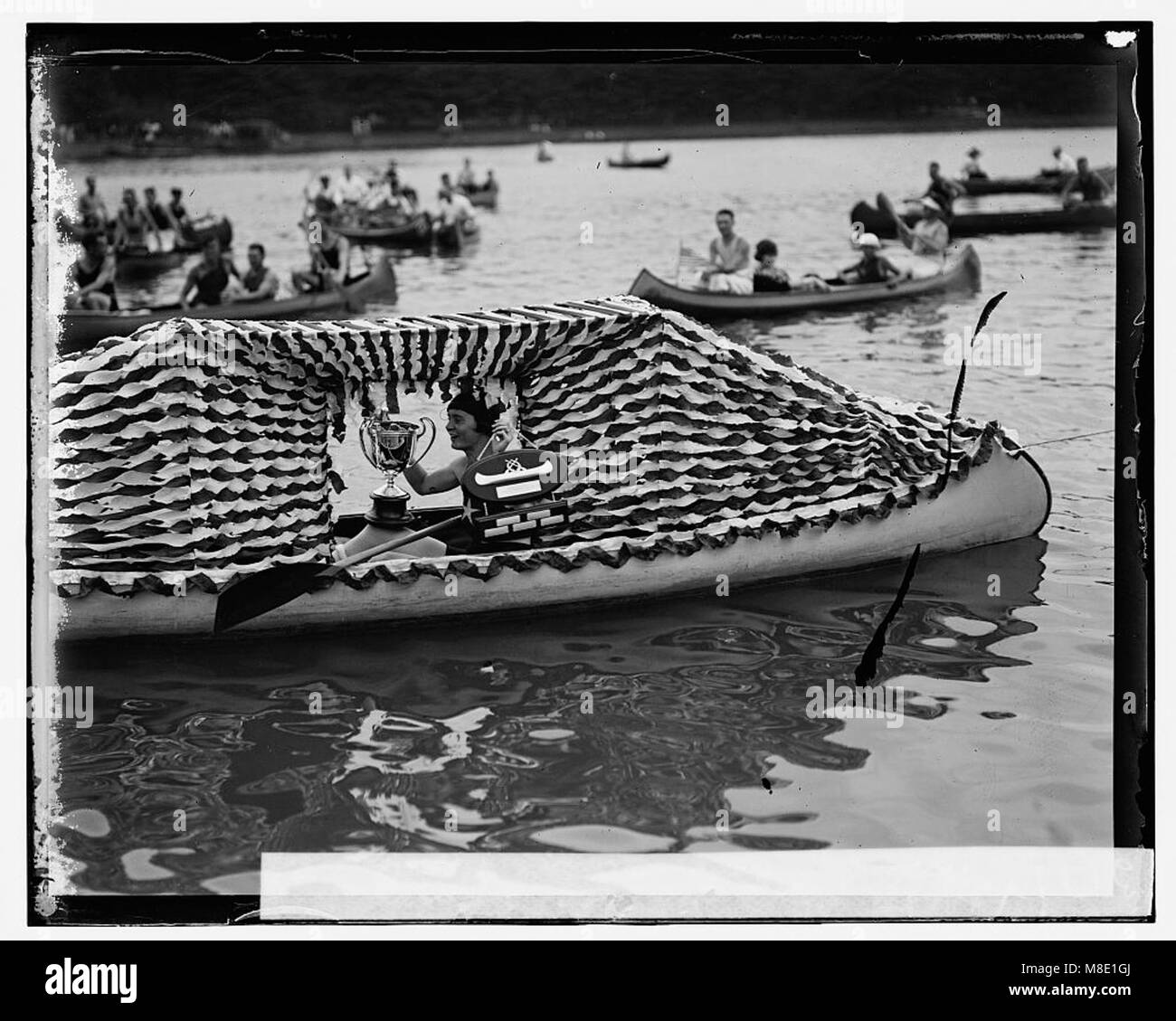 Mrs. C.B. Eaton - Canoe Regatta & Water Carnival, Tidal Basin, (8-4-24 ...