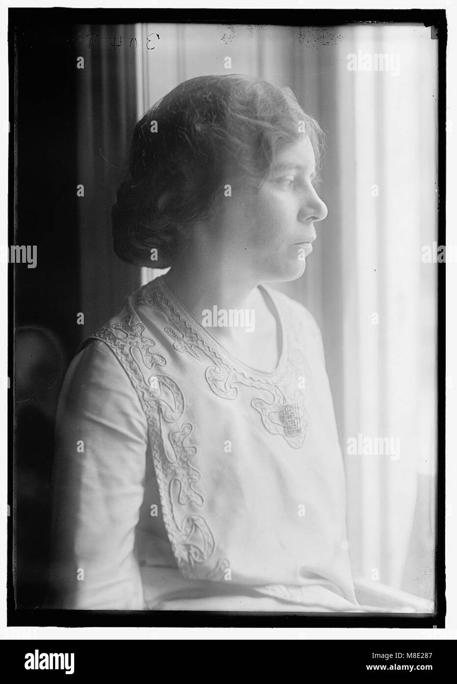 Portrait of Alice Paul, a prominent American suffragist, women's rights ...