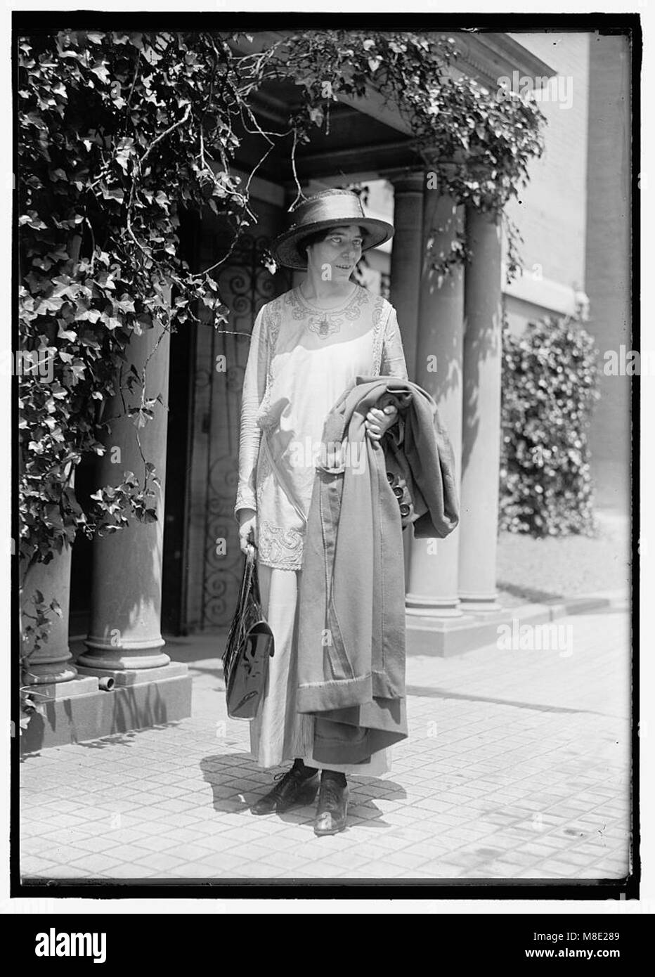 Photograph of Alice Paul, American suffragist and women's rights ...