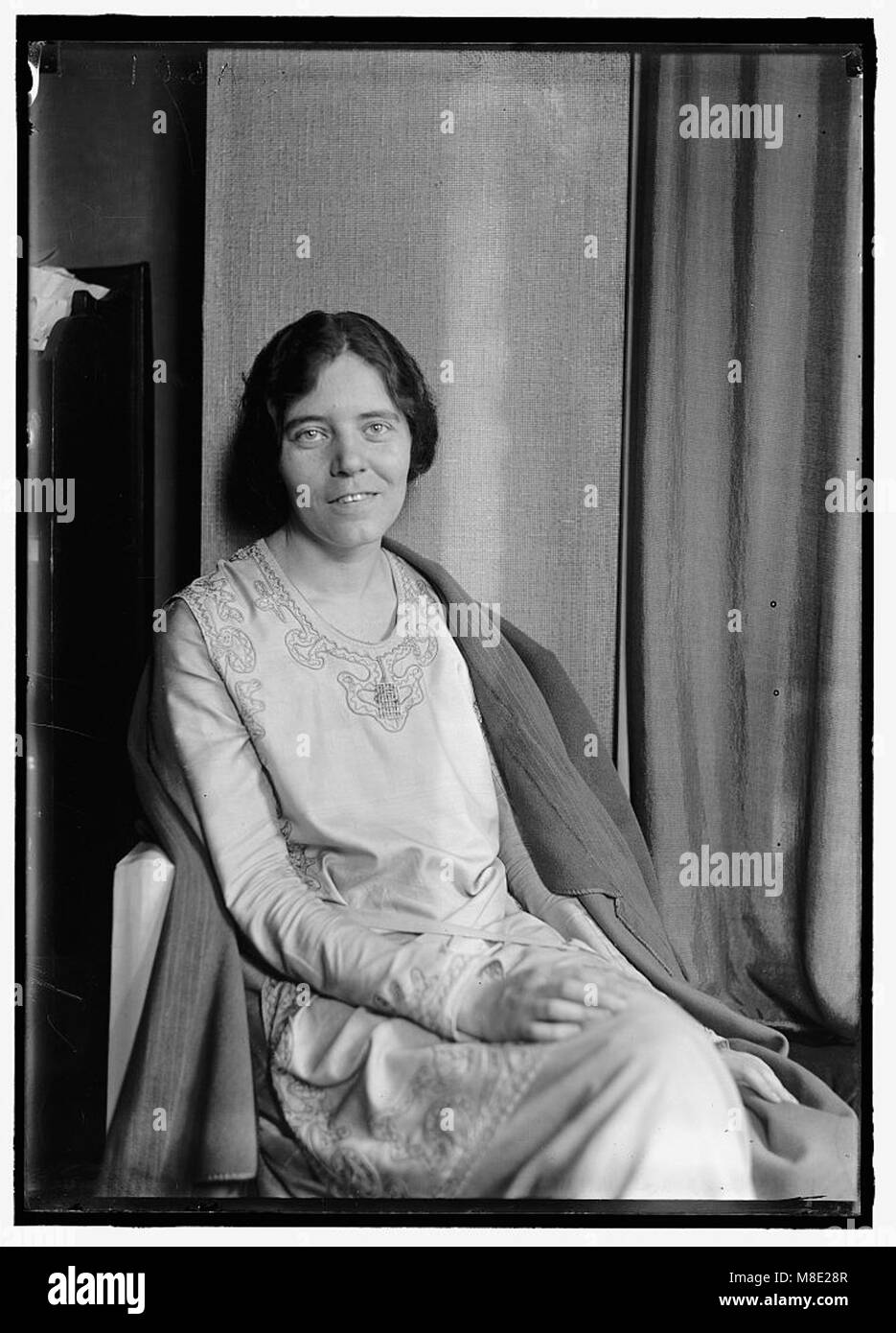 A portrait of Alice Paul, a key figure in the women's suffrage movement ...