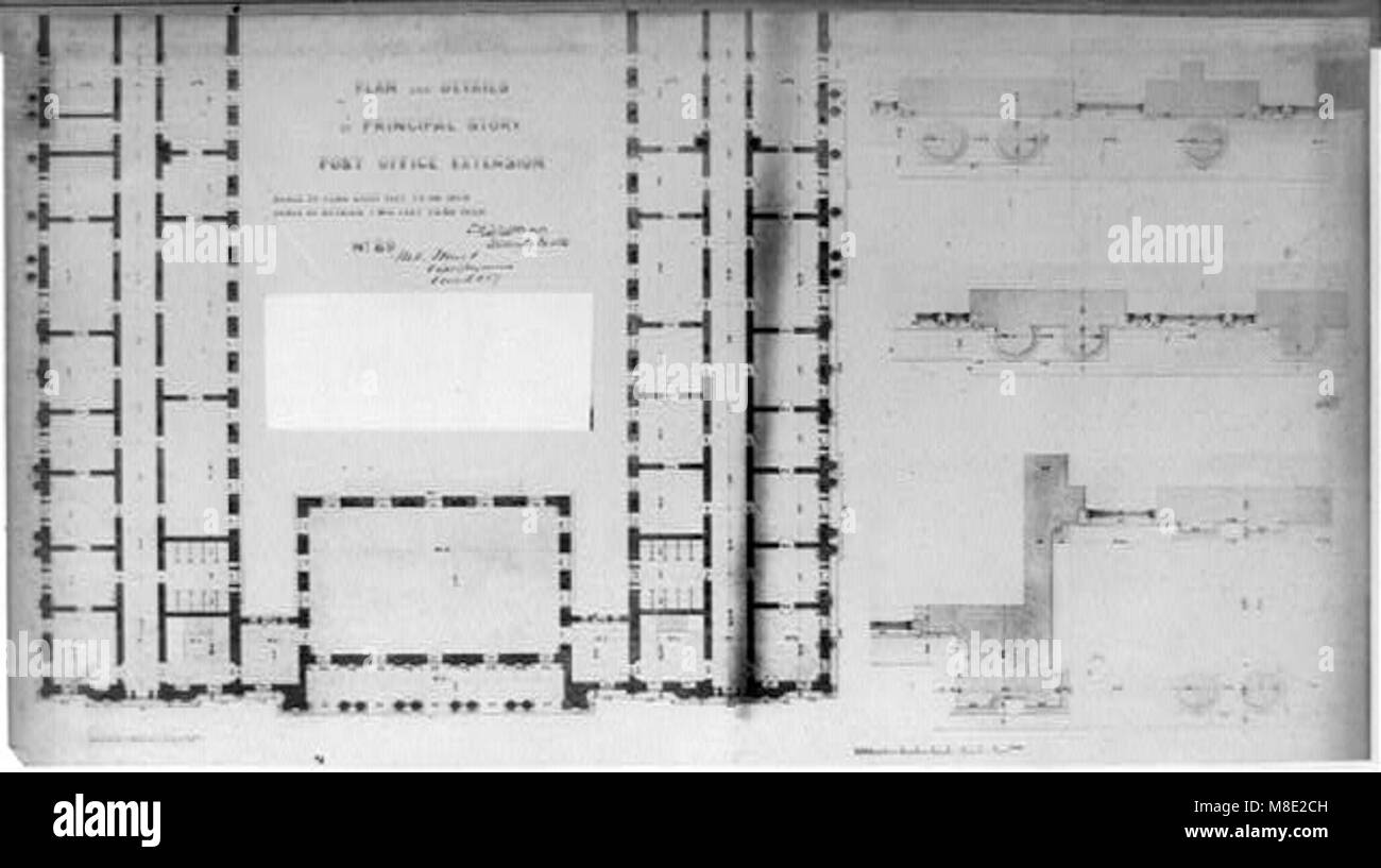This architectural plan outlines the design details for the extension ...