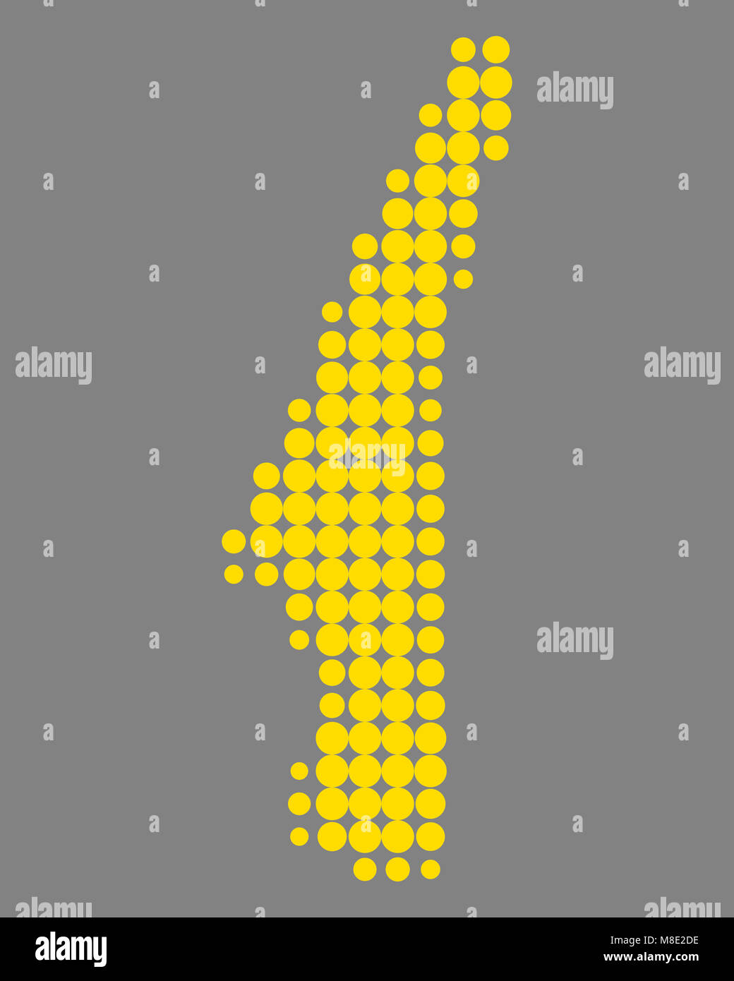 Map of Lake Starnberg Stock Photo - Alamy