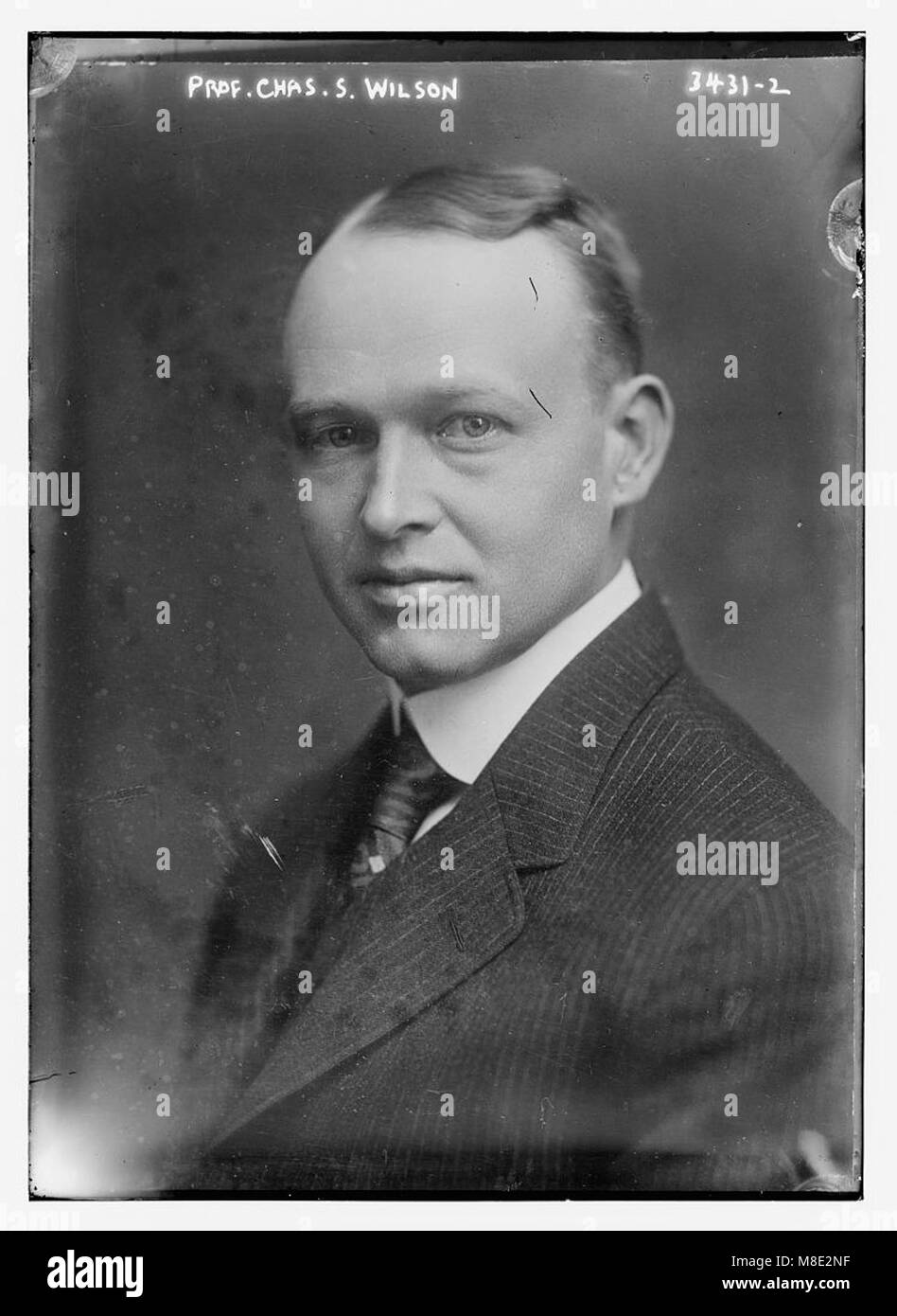 This photograph presents Professor Charles S. Wilson, likely a ...