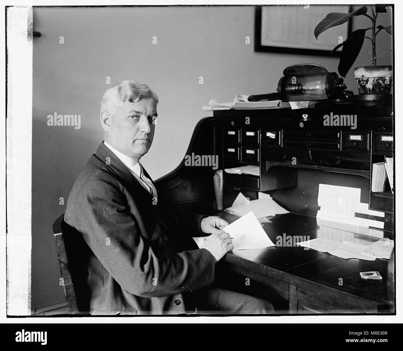 A portrait of Representative L.J. Dickerson of Iowa, taken on May 28 ...
