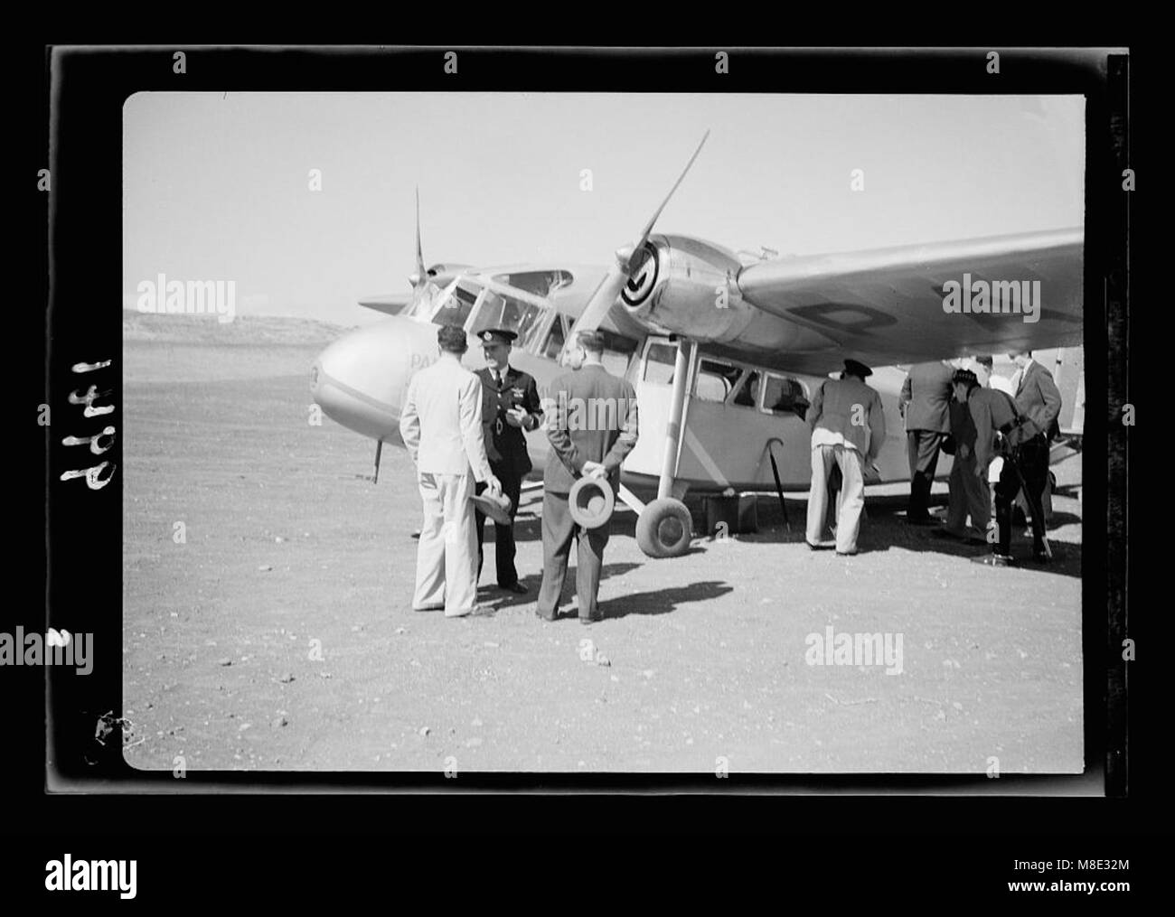 The return of Sir Harold MacMichael, the British High Commissioner for ...