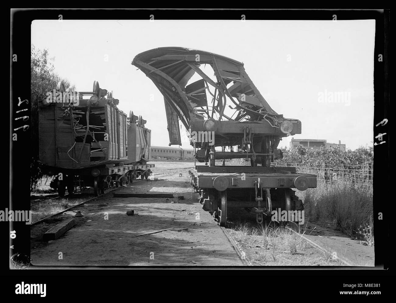 Railroad sabotage Black and White Stock Photos & Images - Alamy
