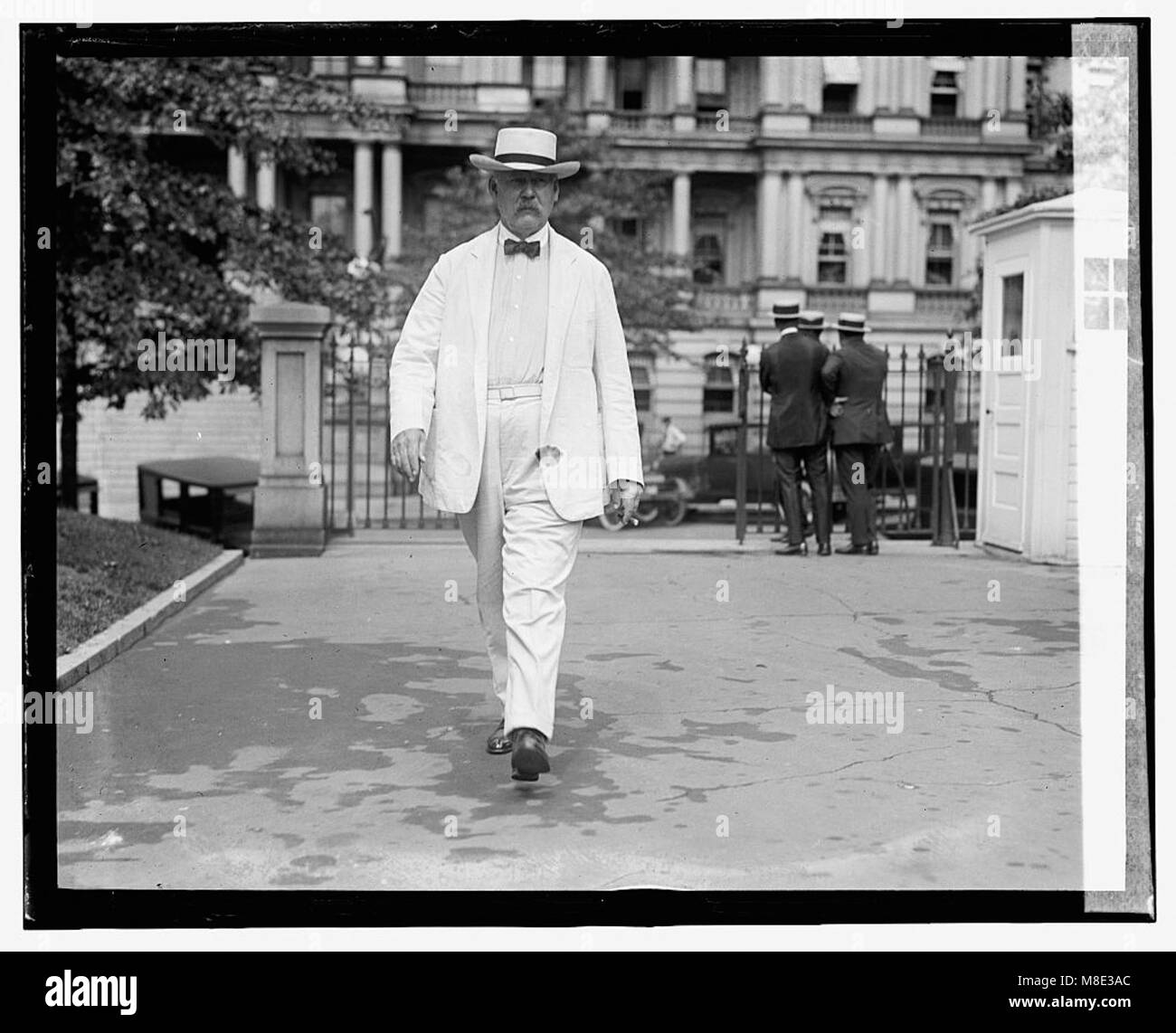 A historical photograph of Secretary of War John W. Weeks taken on July ...