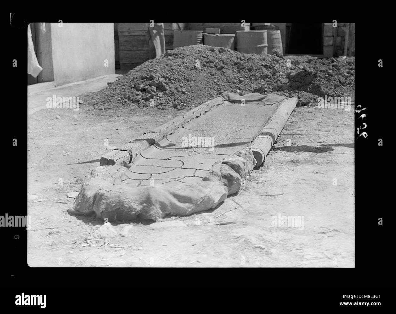Clay drying Black and White Stock Photos & Images - Alamy