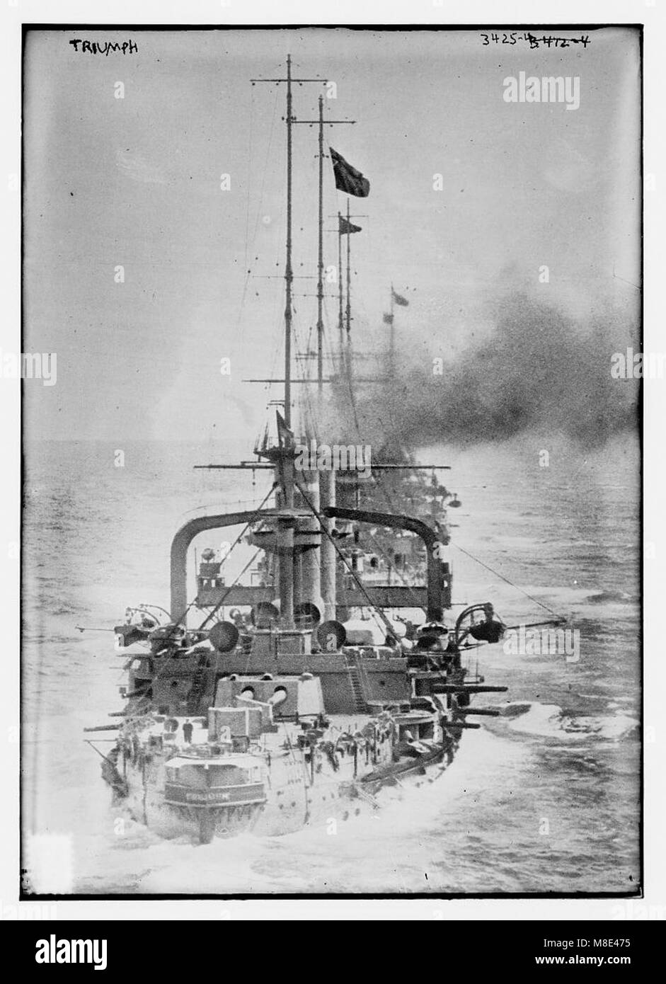 A historical image titled 'TRIUMPH,' potentially referring to a ...