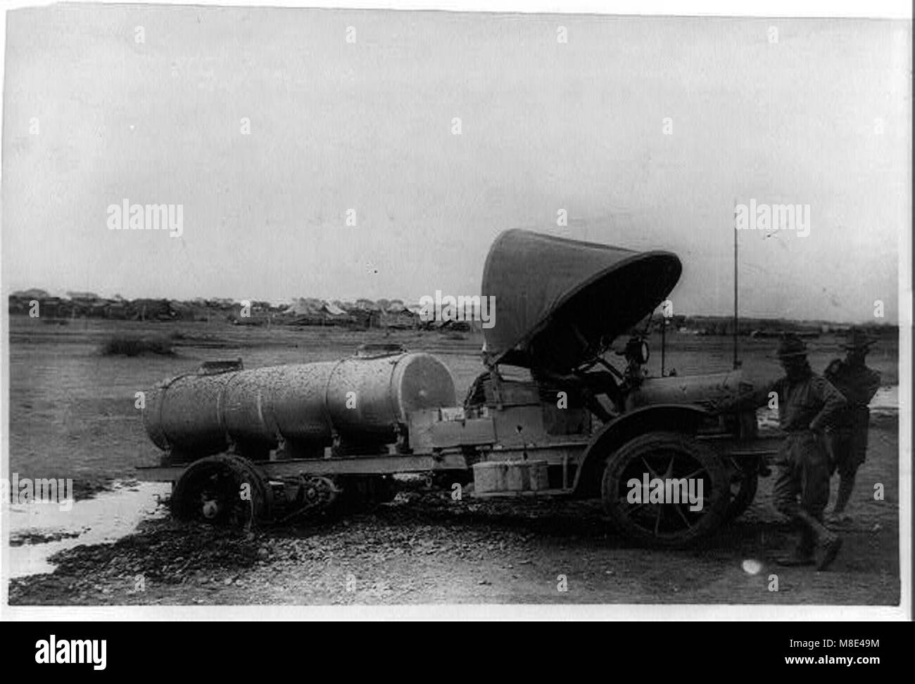This historical image depicts the U.S. Army Punitive Expedition into ...