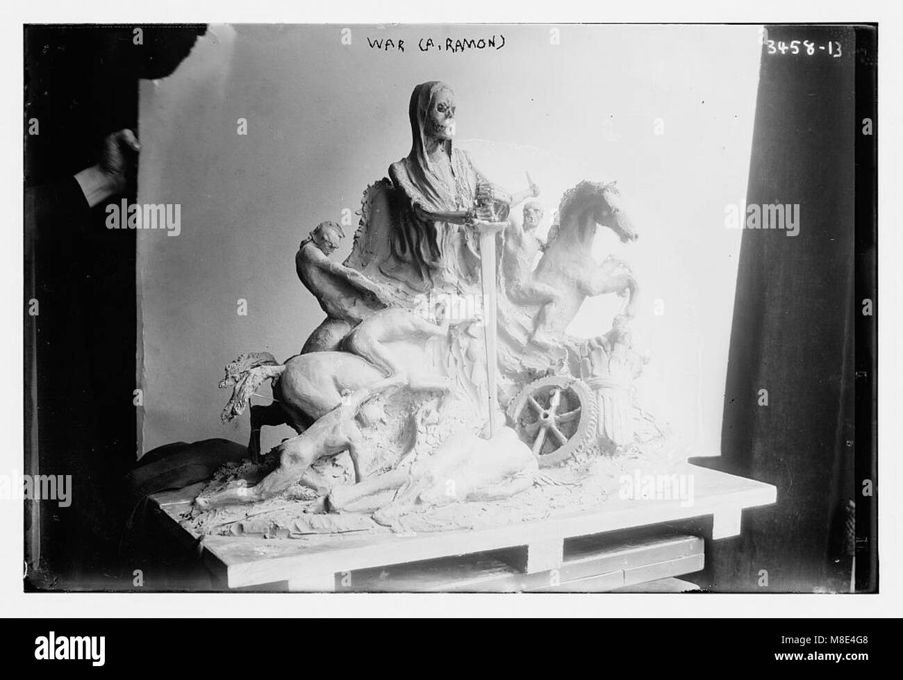 This image by A. Ramon depicts the theme of war. It presents a vivid ...