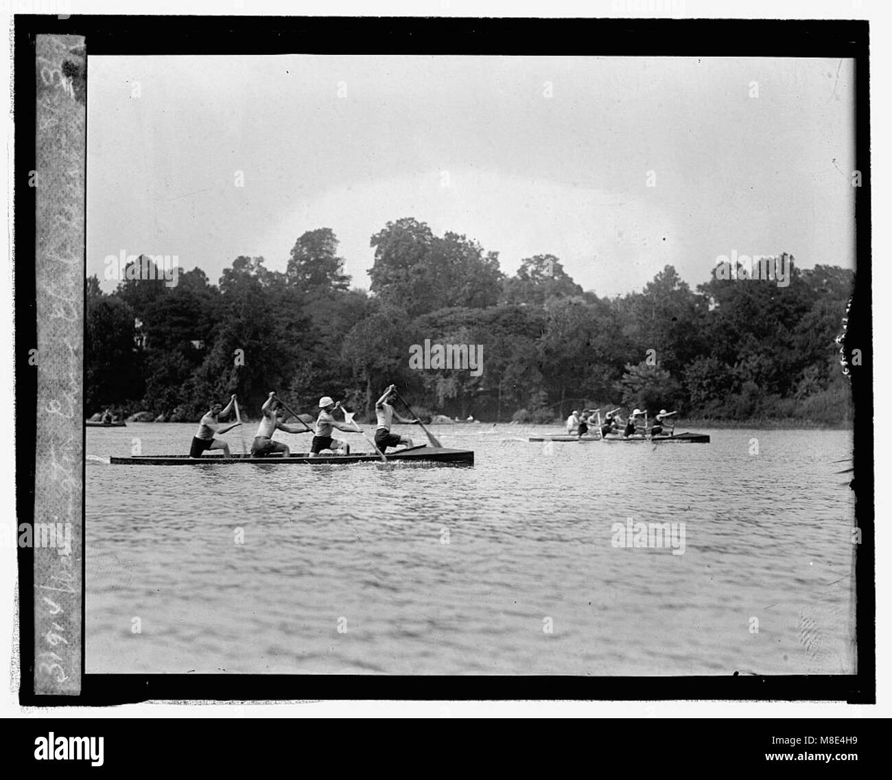 An image of the Washington Canoe Club regatta held on August 23, 1924 ...