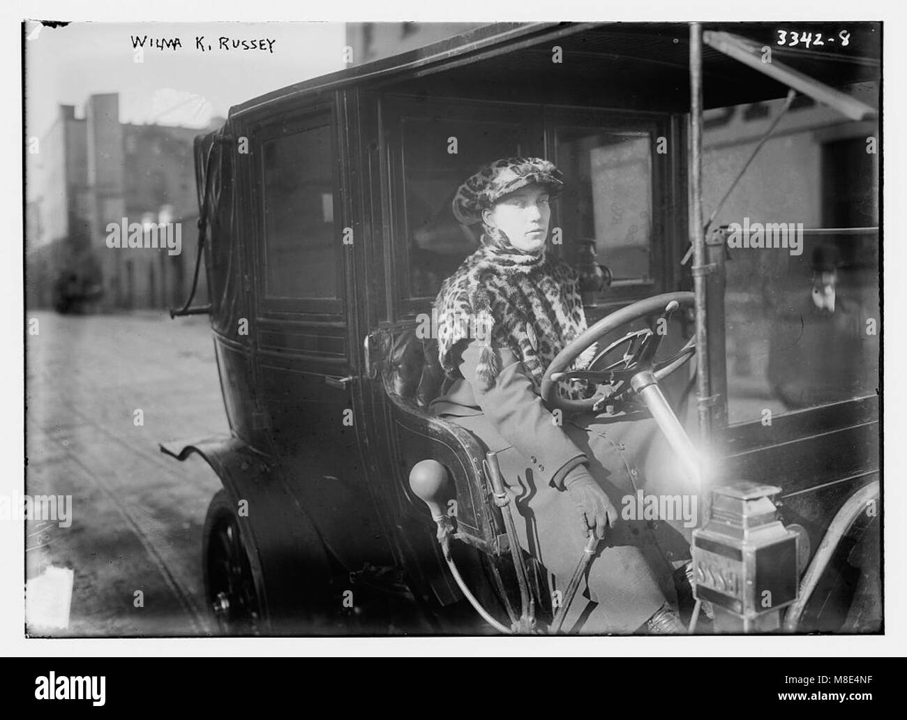 A portrait of Wilma K. Russey, a notable historical figure, captured in ...