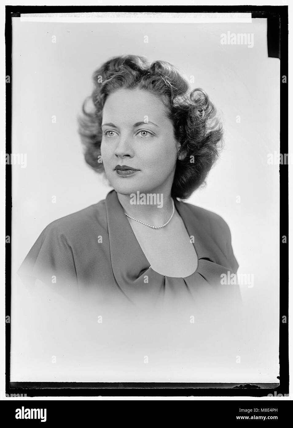 A portrait photograph of Miss Marion E. Wolberg, offering a glimpse ...