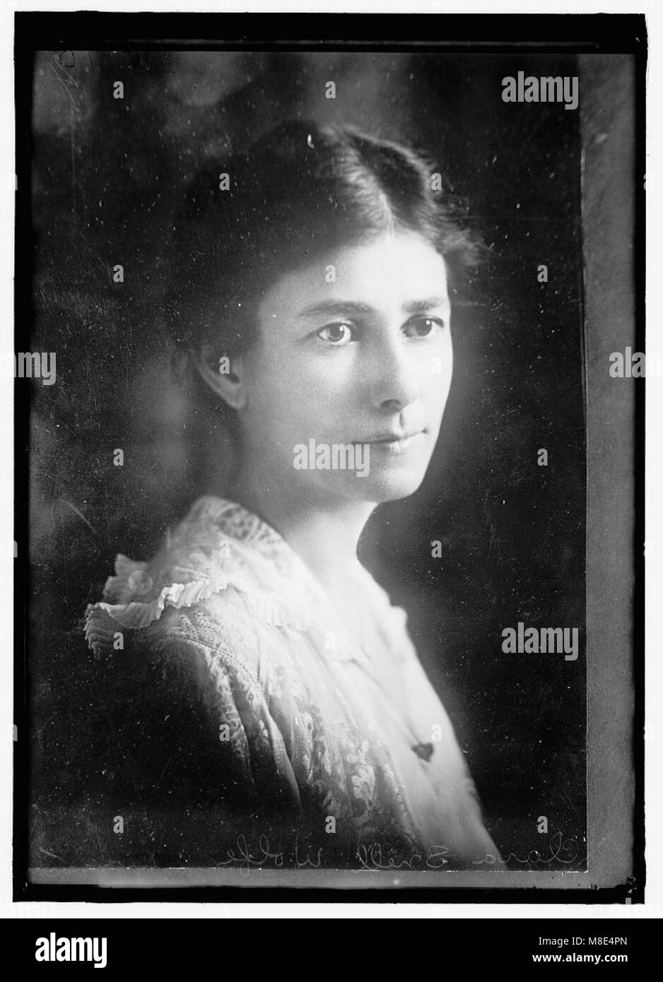 Portrait of Clara Snell Wolf, a historical figure from the 19th century ...