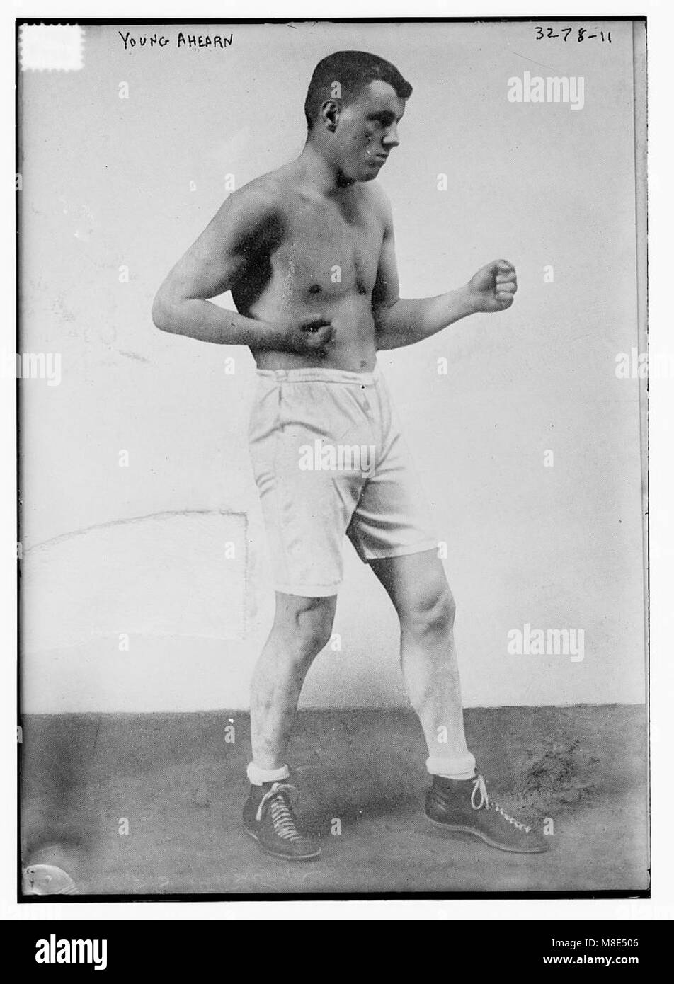 A portrait of Young Ahearn, captured in early 20th-century photography ...