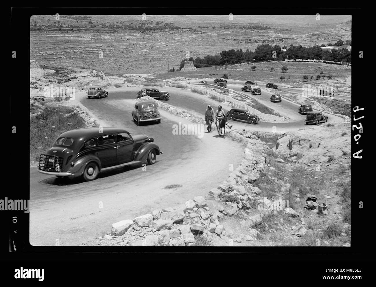 The Seven Sisters section of Castell Road, with the S.S. Roina cruise ...
