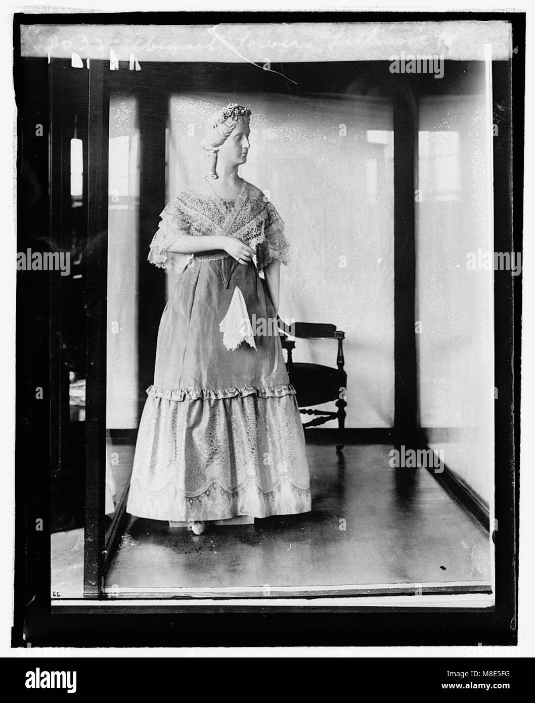 This portrait features Abigail Powers Fillmore, wife of President ...