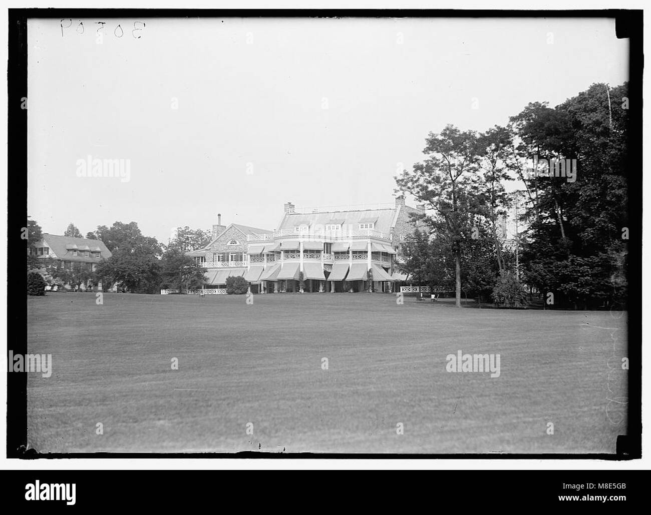 A photograph of the Chevy Chase Country Club, an iconic social and ...